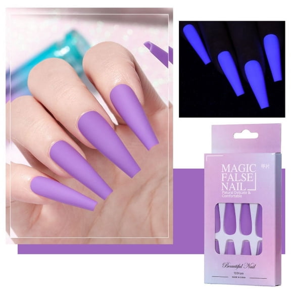 Long Neon Nails
