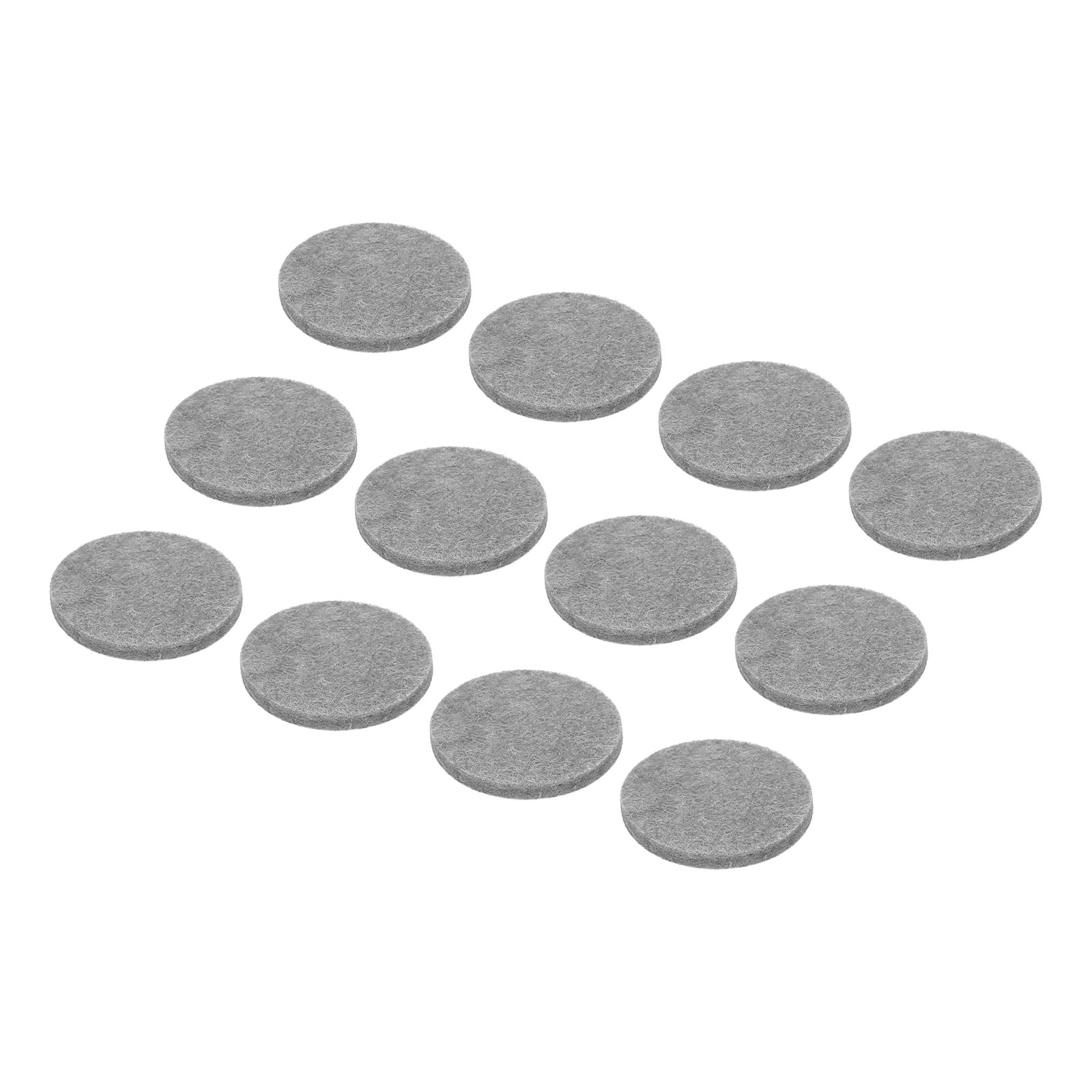 24pcs Felt Furniture Pads, 1-3/16 Inch Round Small Felt Chair Leg Floor ...