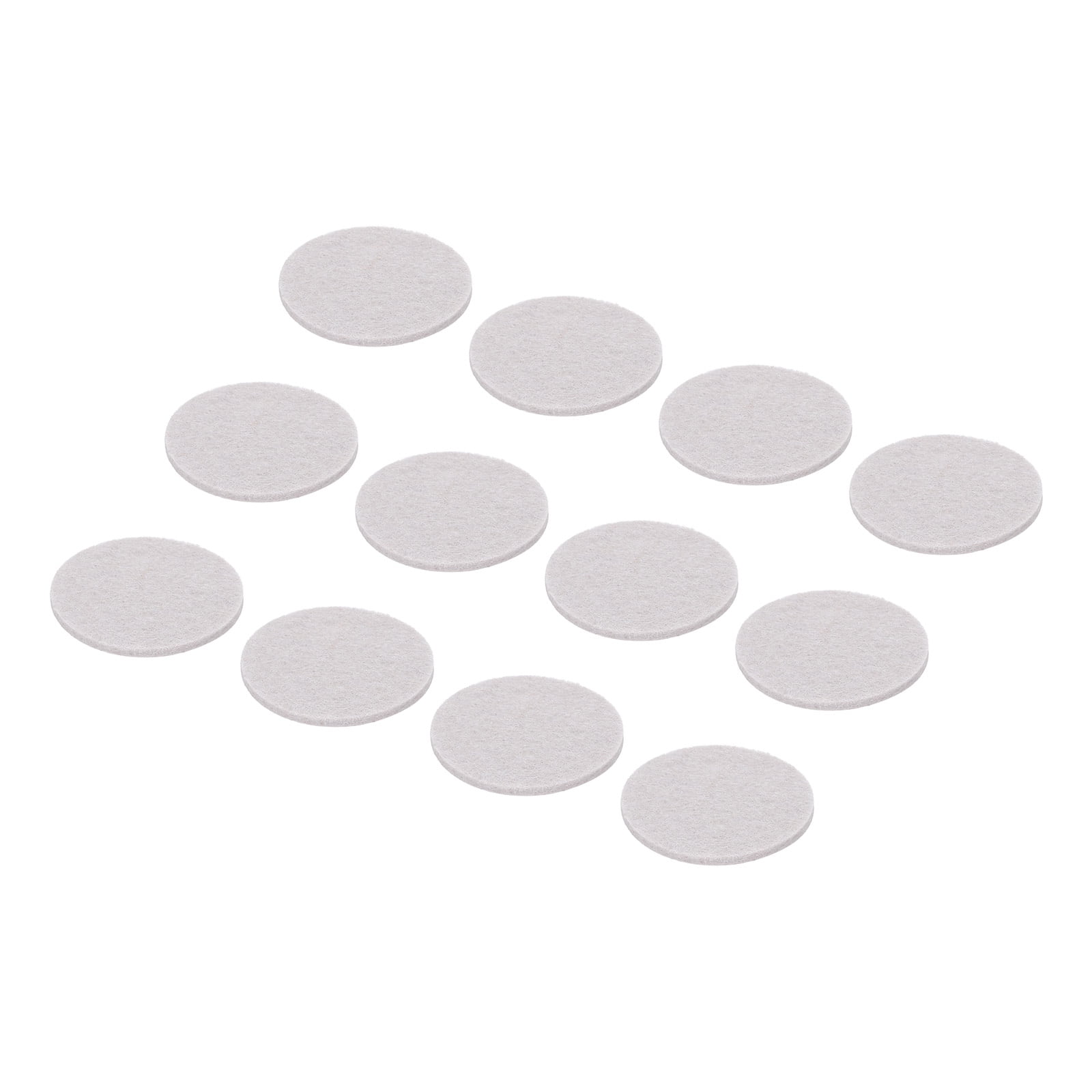 24pcs Felt Furniture Pads, 1.8 Inch Round Small Felt Chair Leg Floor ...