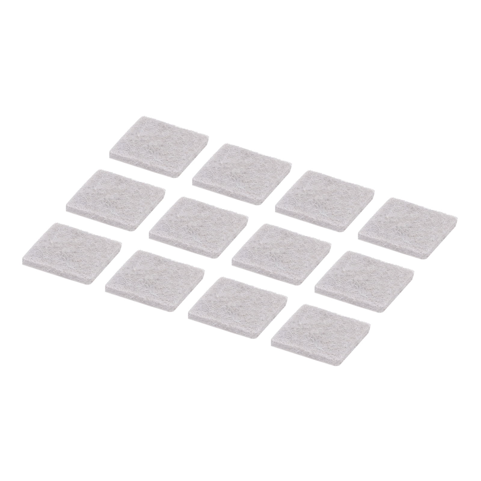 24pcs Felt Furniture Pads, 1 Inch Square Small Felt Chair Leg Floor ...