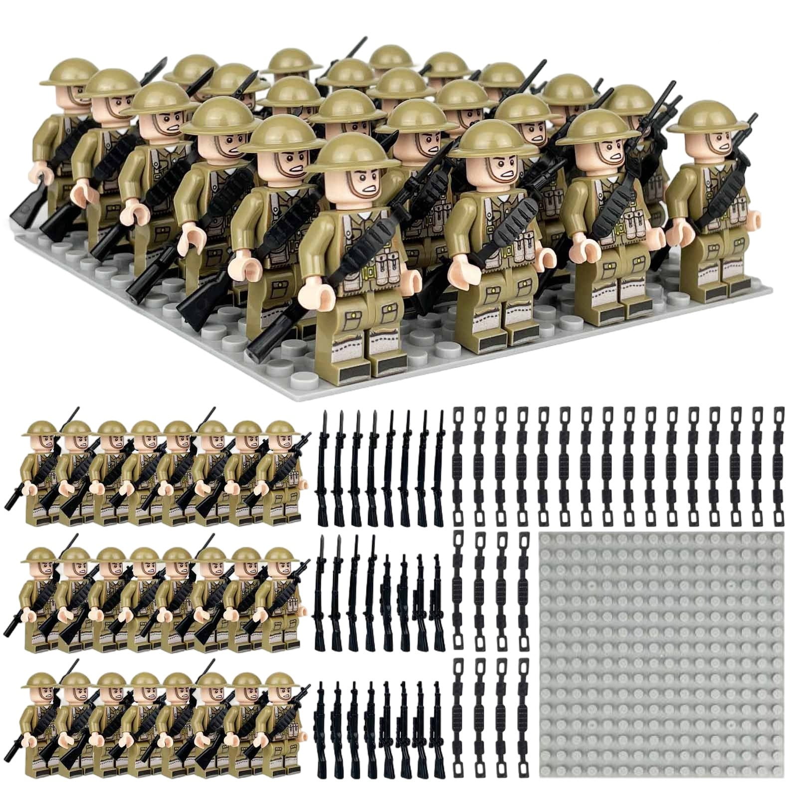24pcs Force Special Operations Minifigure,2" Tall Military Special ...