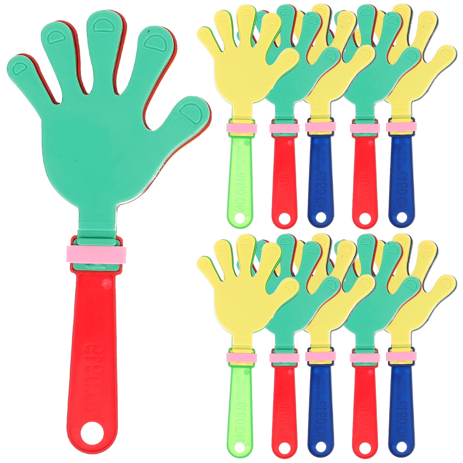 24pcs Hand Clappers Plastic Hands Clapping Toy Concert Party Cheering ...