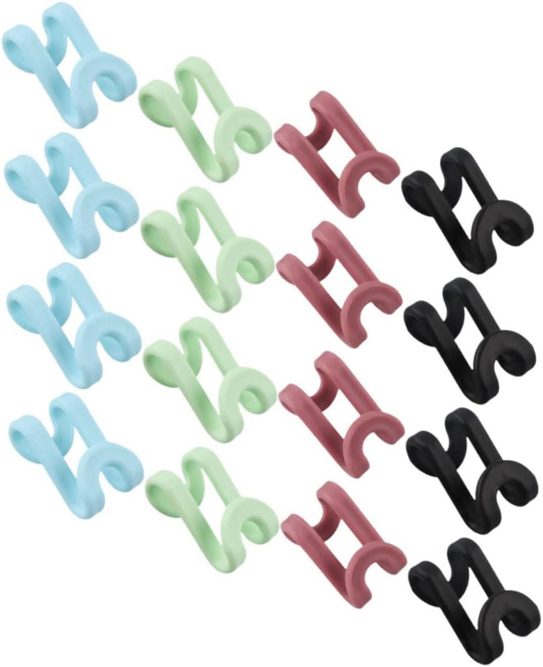 24pcs Heavy Duty Hooks Hangers Heavy Duty Wardrobe Armoire S Shaped ...