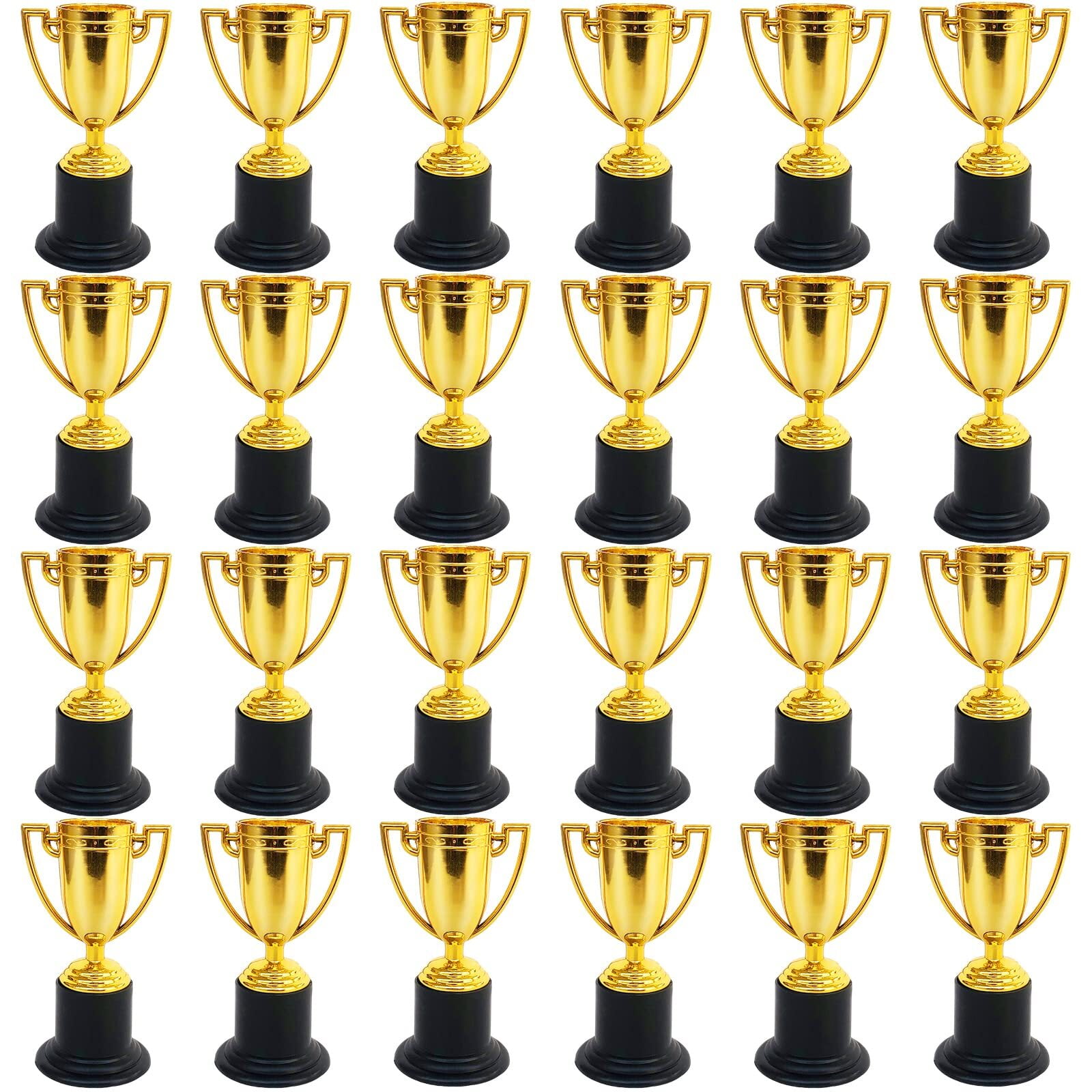 24pcs Kids Awards Mini Trophies Trophy Cups for All Ages, Competitions ...