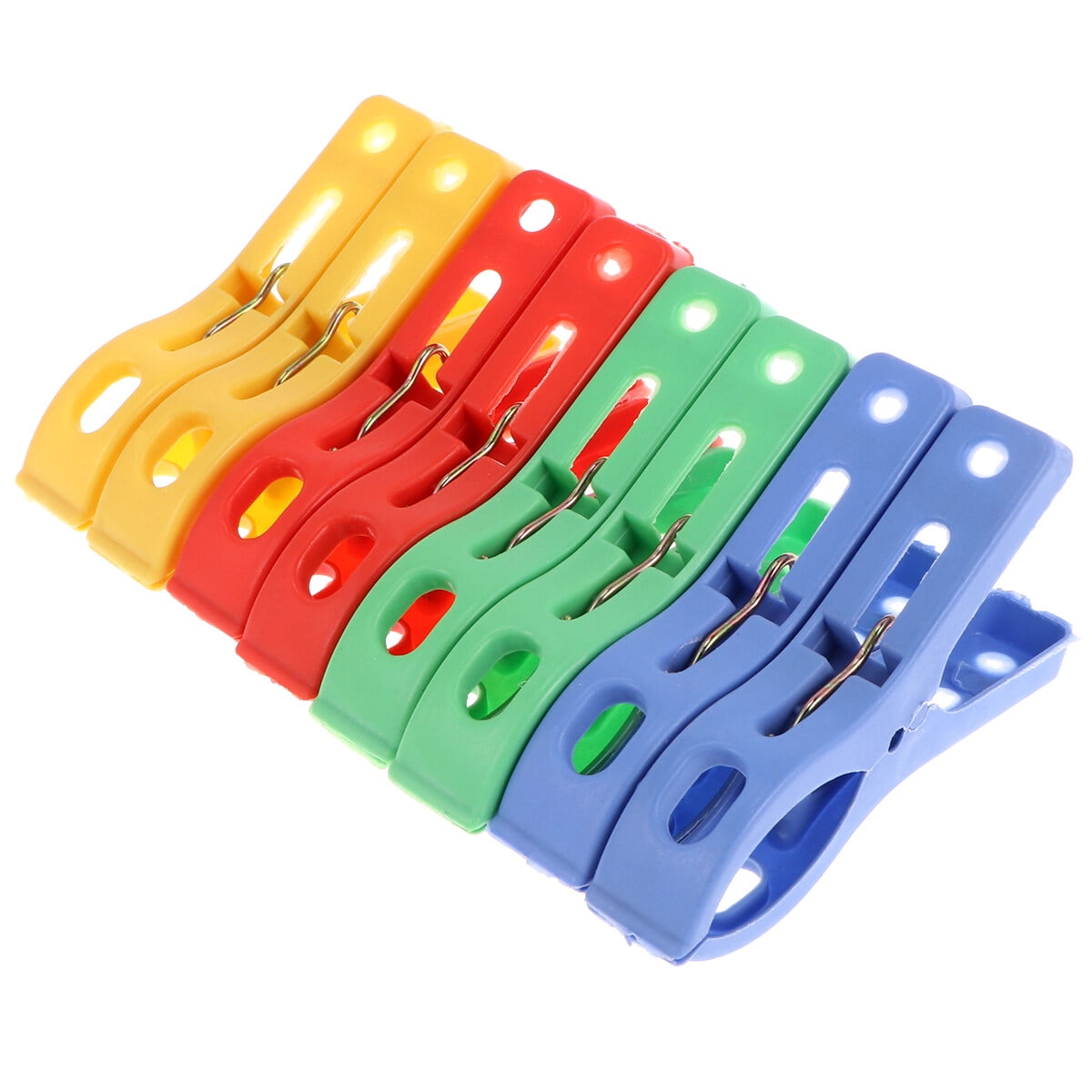 24pcs Large Clothes Plastic Windproof Tickened Quilt Clamps Clothing ...