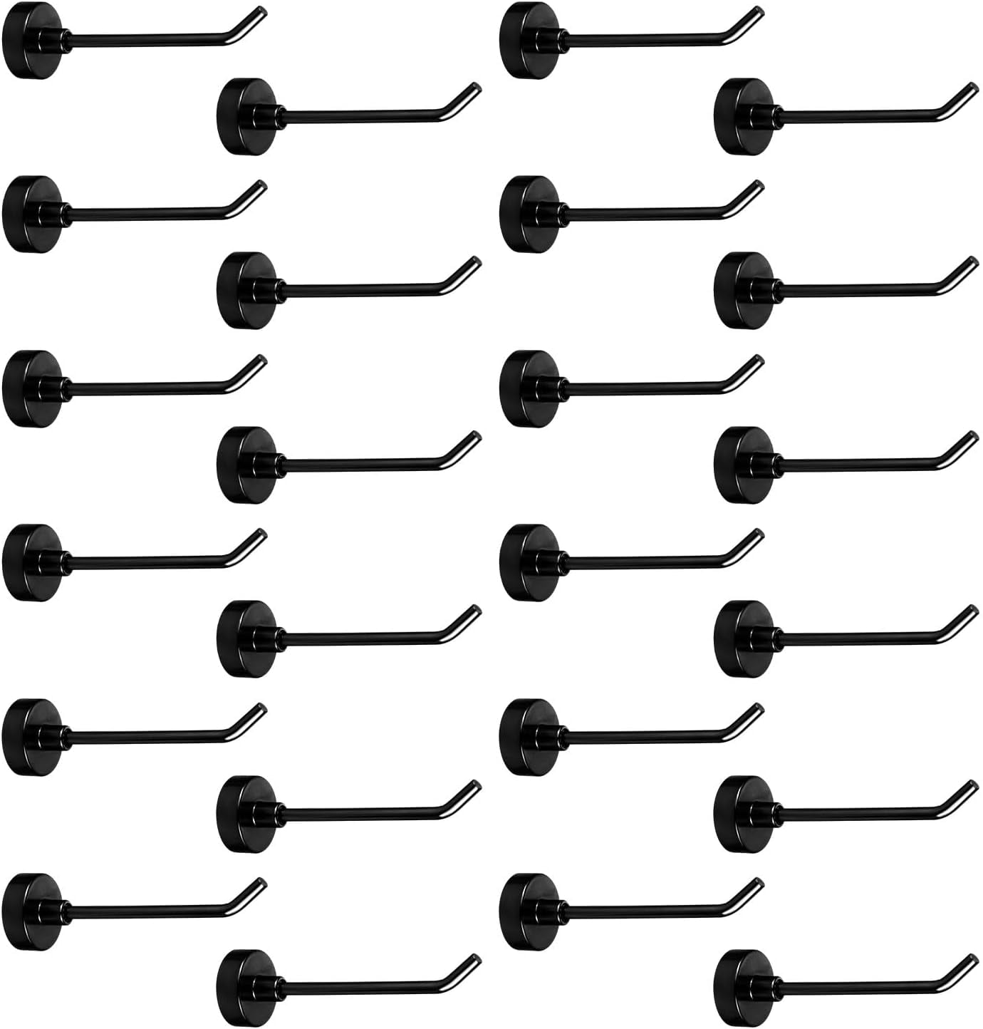 24pcs Large Magnetic Hooks Heavy Duty, Long Magnet Hangers for Cruise ...