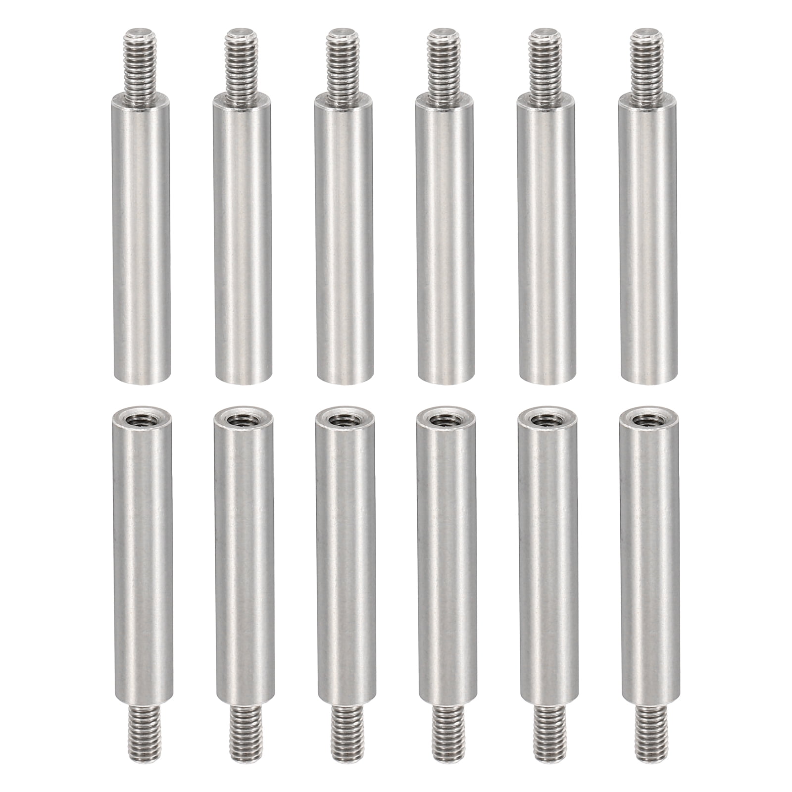 24pcs M3 Standoffs, M3 28+6mm Spacer Standoffs Steel Threaded Standoffs ...