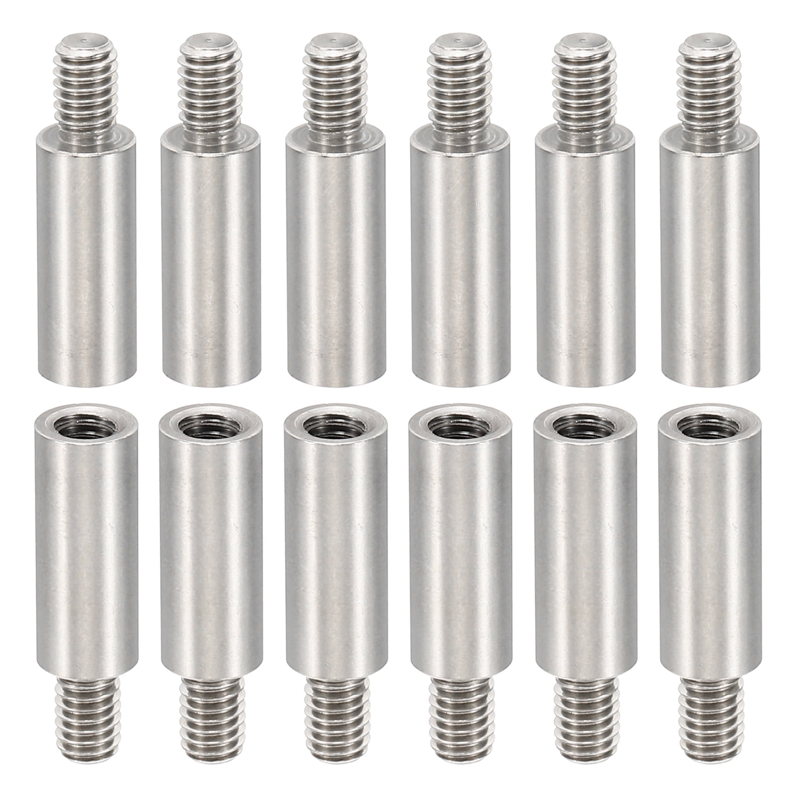 24pcs M4 Standoffs, M4 16+6mm Spacer Standoffs Steel Threaded Standoffs ...