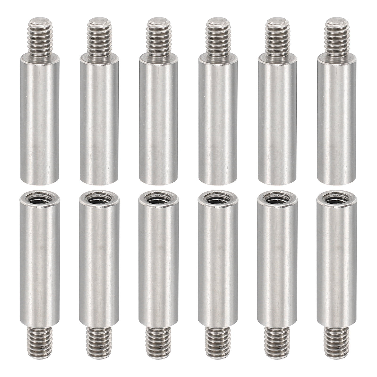 24pcs M4 Standoffs, M4 20+6mm Spacer Standoffs Steel Threaded Standoffs ...
