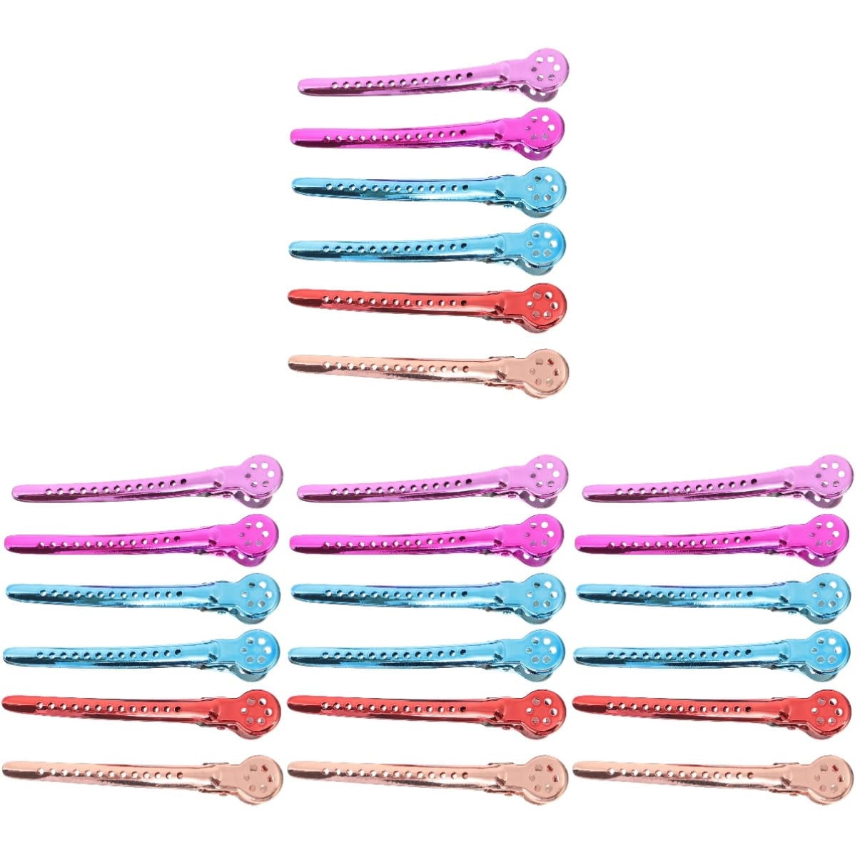 24pcs Men Styling Accessories Colored Home Clip Hairpins Hairdressing ...