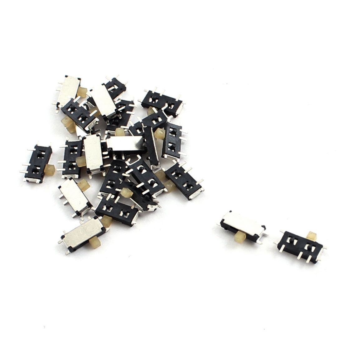 24pcs On/Off 2-Position 7Pins SPDT SMT Surface Mount Device Slide Switch 8mmx5mmx2mm - Walmart.com