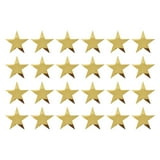 OUNONA Golden Paper Stars for Decor Bright Golden Color Crafted with ...