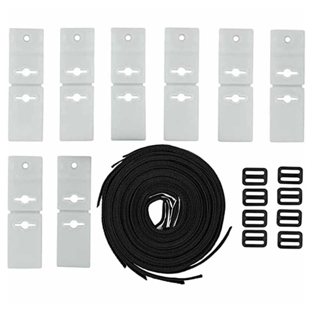 24pcs Pool Solar Cover Reel Attachment Straps Kit For In Ground ...