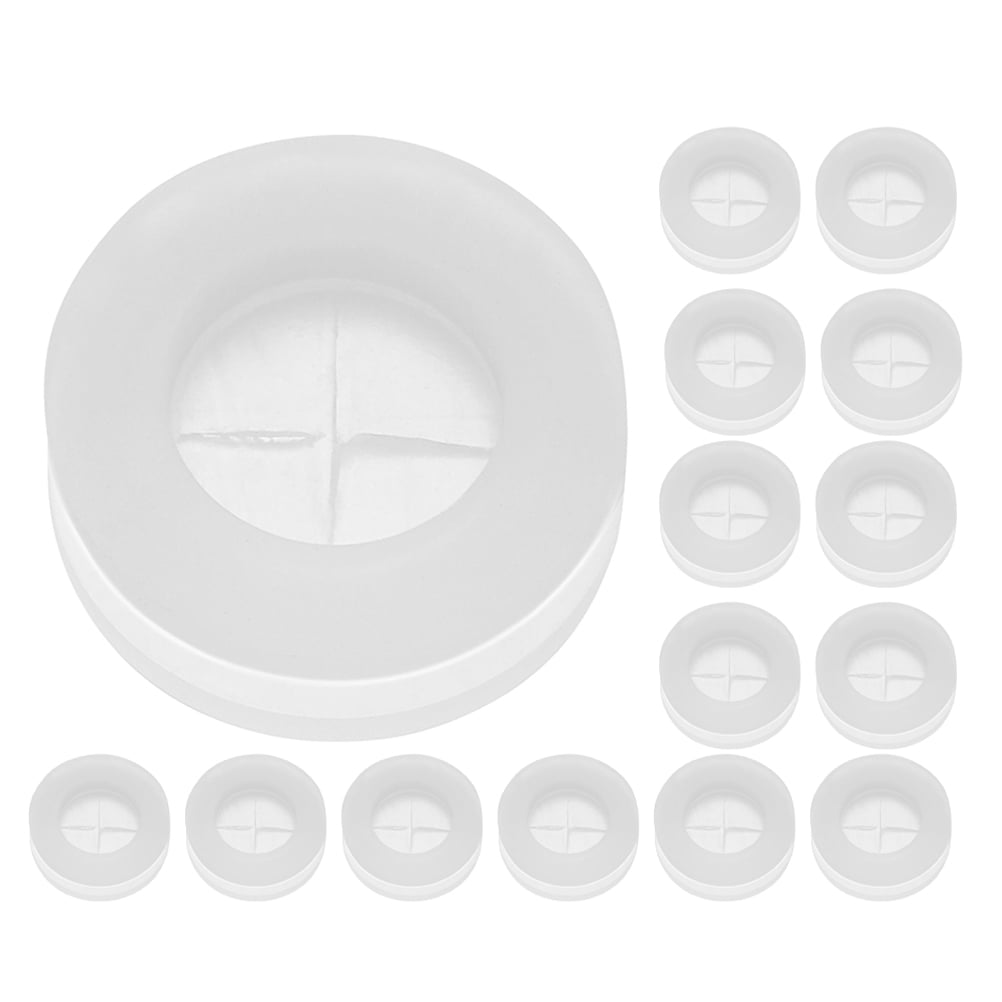 24pcs Silicone Straw Hole Plugs Jar Lids Hole Plugs Fermenter Lid ...