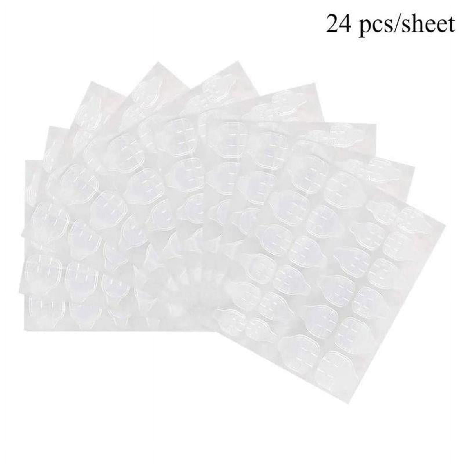 24pcs Sold One By One 0.5mm Thickness 24 Stickers Jelly Double-Sided ...