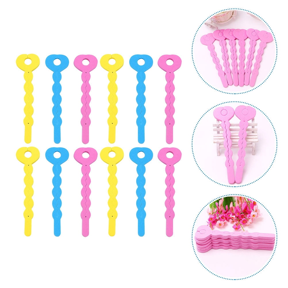 24pcs Sponge Curl Stick Curling Rolls Bar Sponge Strips Hair Beauty ...