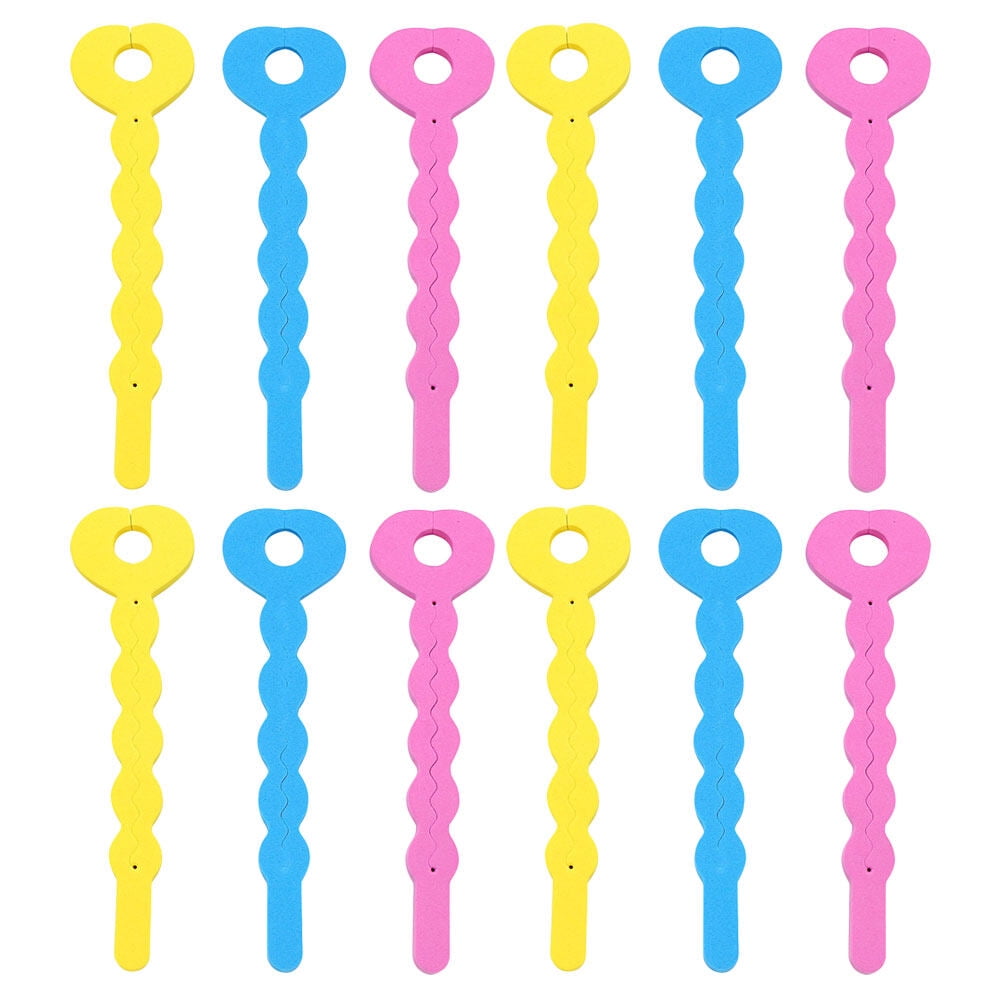 24pcs Sponge Curl Sticks Curls Bar DIY Styling Hair Rollers - Walmart.com
