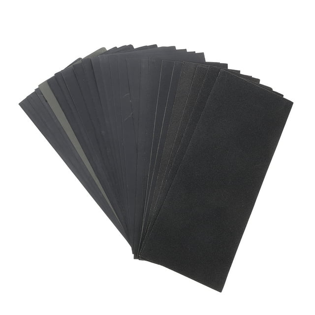 24pcs Wet Dry Sandpaper Assortment Pack for Wood Furniture Finishing ...