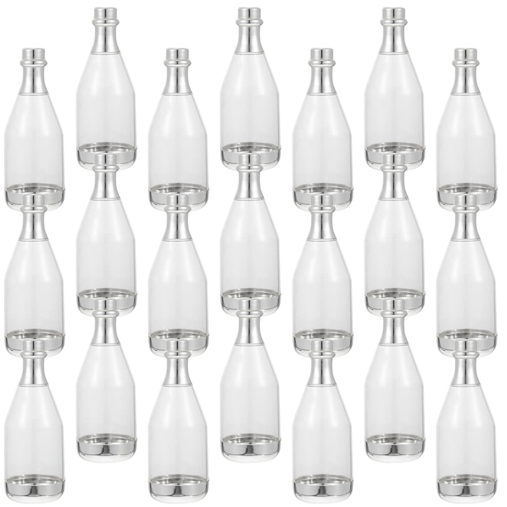 24pcs Wine Bottle Shape Containers Candies Storage Bottles Packaging ...