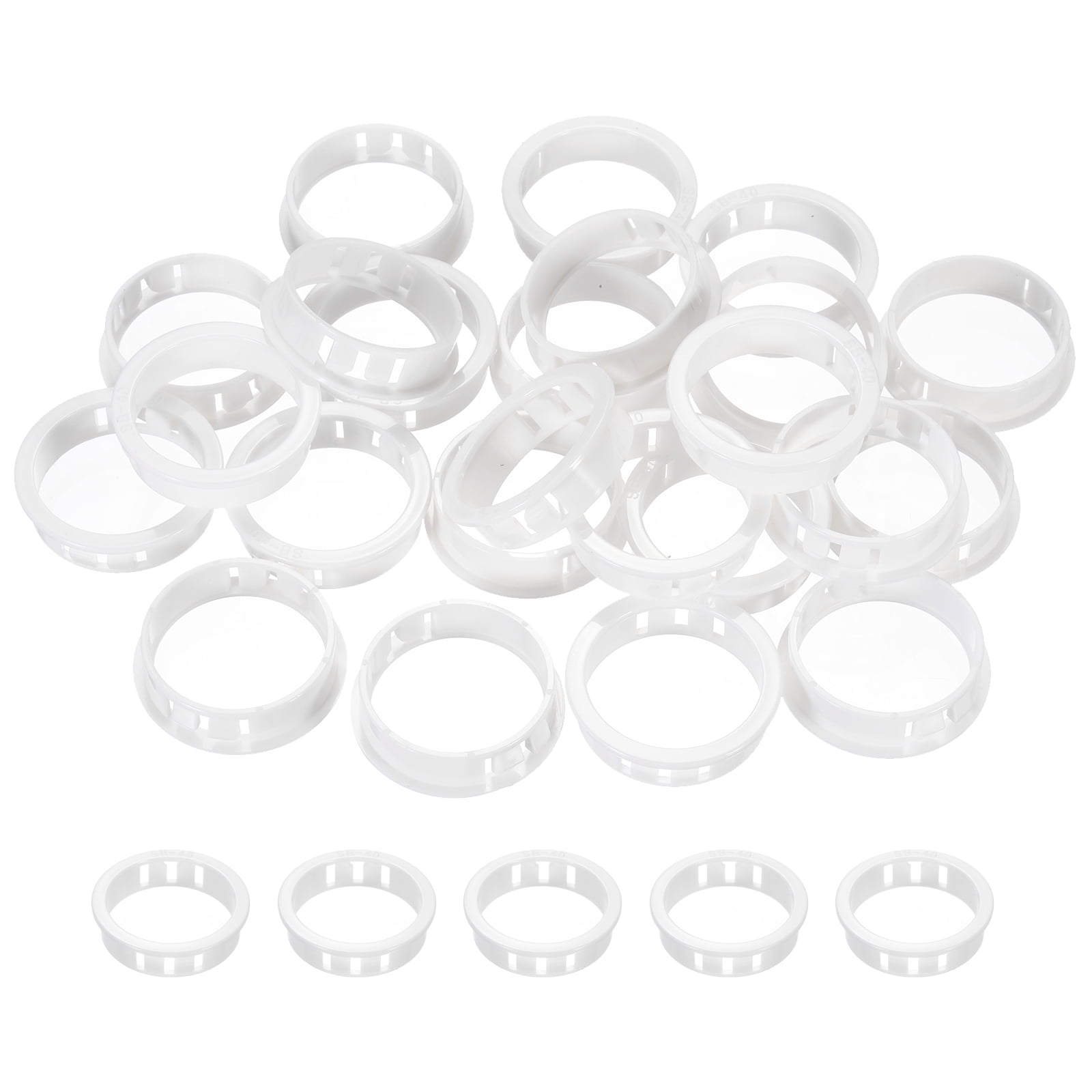 24pcs Wire Grommet, 39.8mm Mounting Dia Plastic Grommets Cable Hose ...