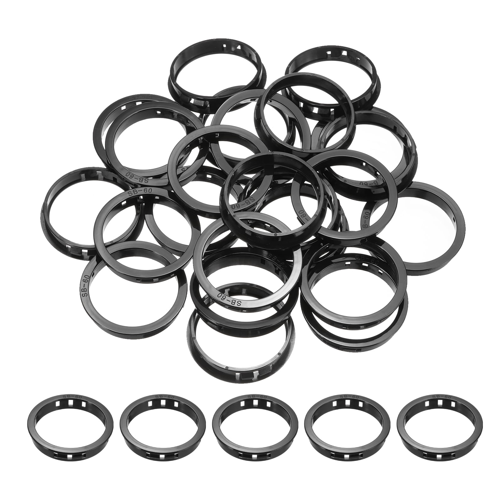 24pcs Wire Grommet, 60mm Mounting Dia Plastic Grommets Cable Hose Snap ...