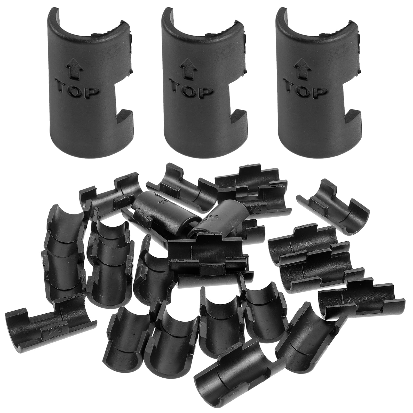 24pcs Wire Shelf Clip Replacement Shelving Fixing Clip Wire Shelf ...