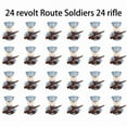 24pcs/batch WW2 Military Character WW2 Army Building Blocks Military ...