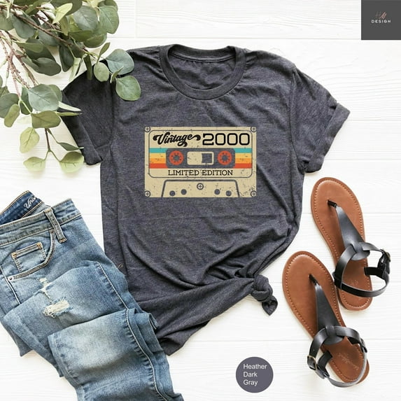 24rd Birthday Shirt, 2000 Shirt, 24rd Birthday Gift For Women, 24rd ...