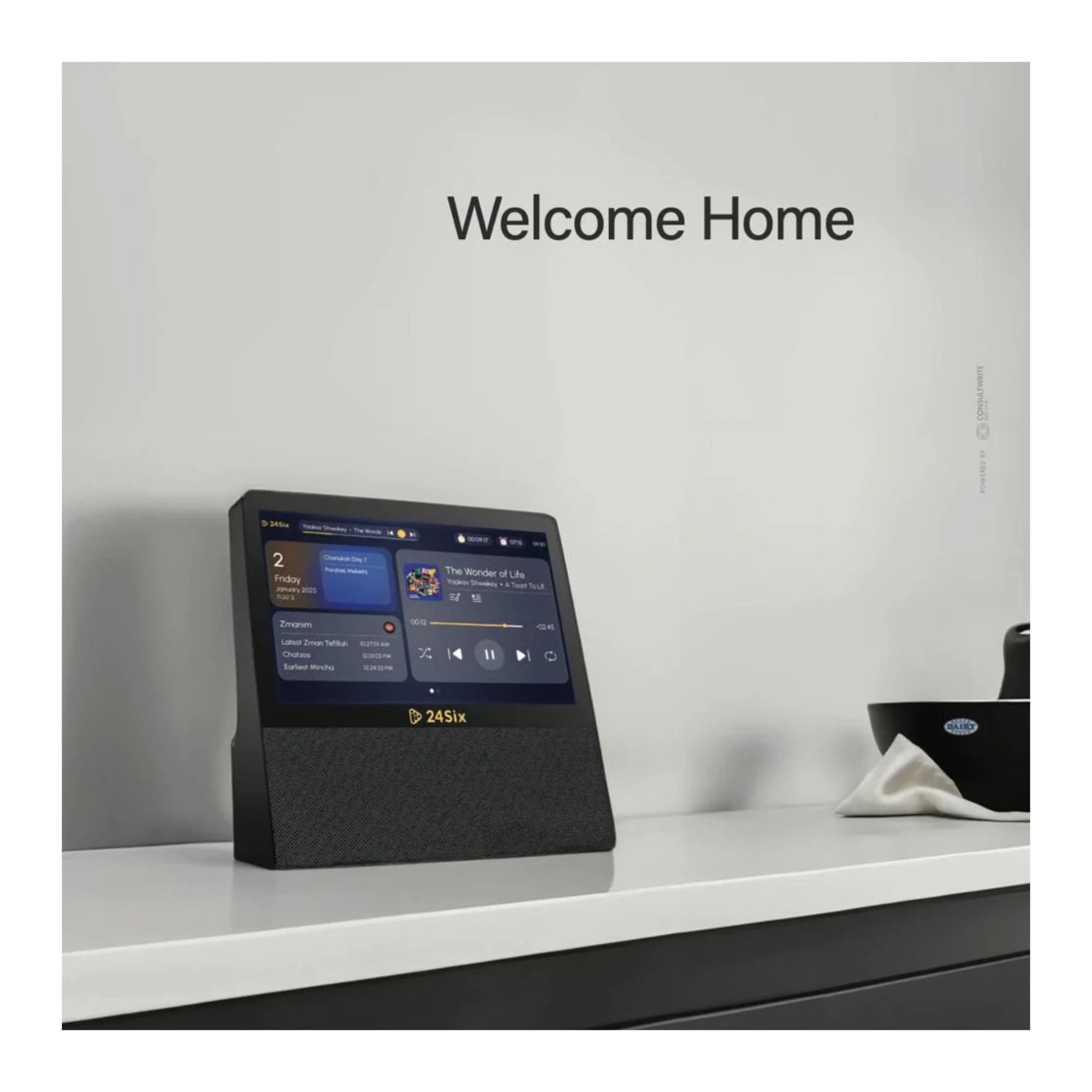 24six Kosher Home System for Music Shabbos and Yom Tov Zmanim Kashrus ...