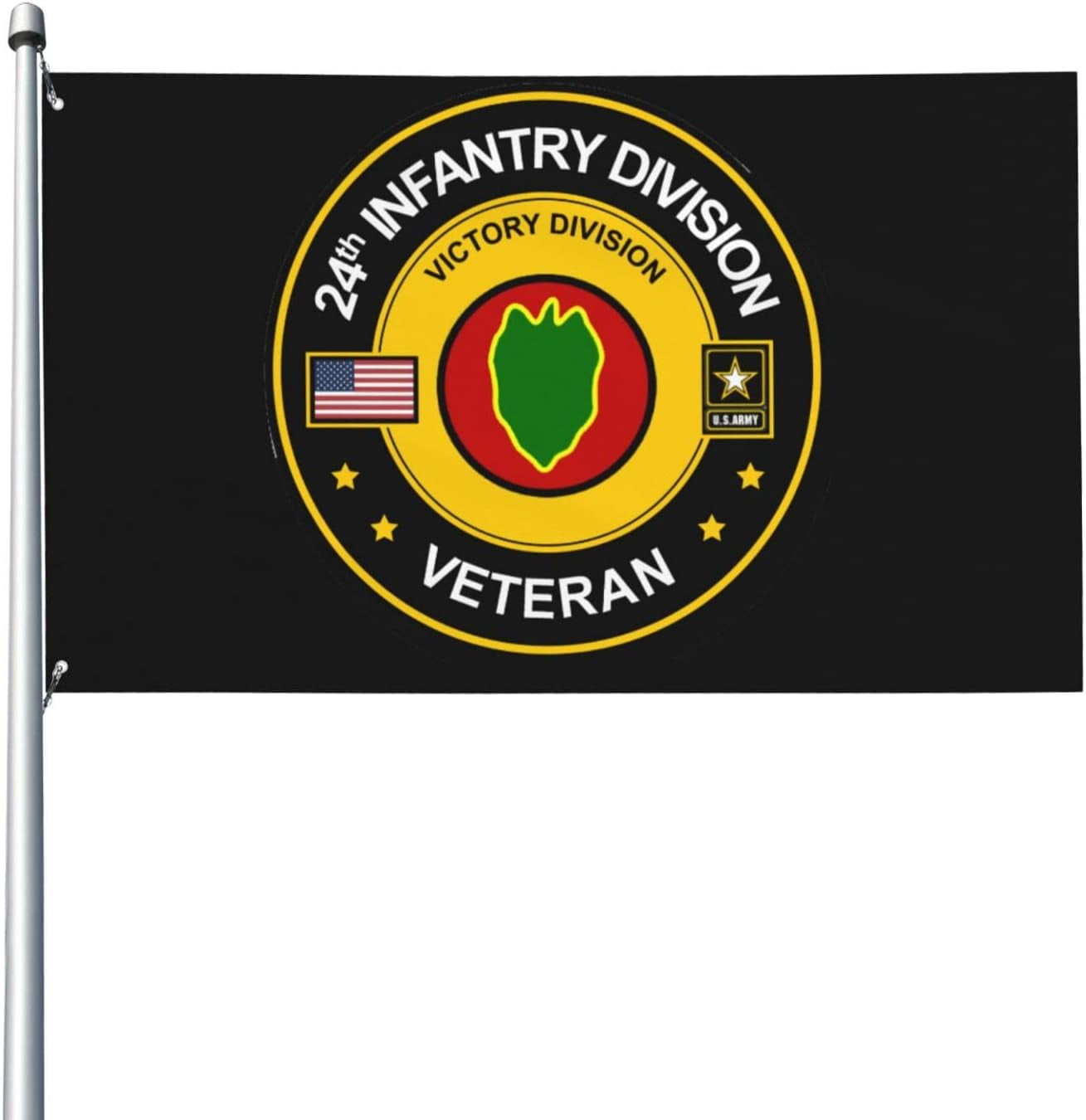 24th Infantry Division Veteran Garden 3x5Ft Flag Outdoor Indoor Party ...