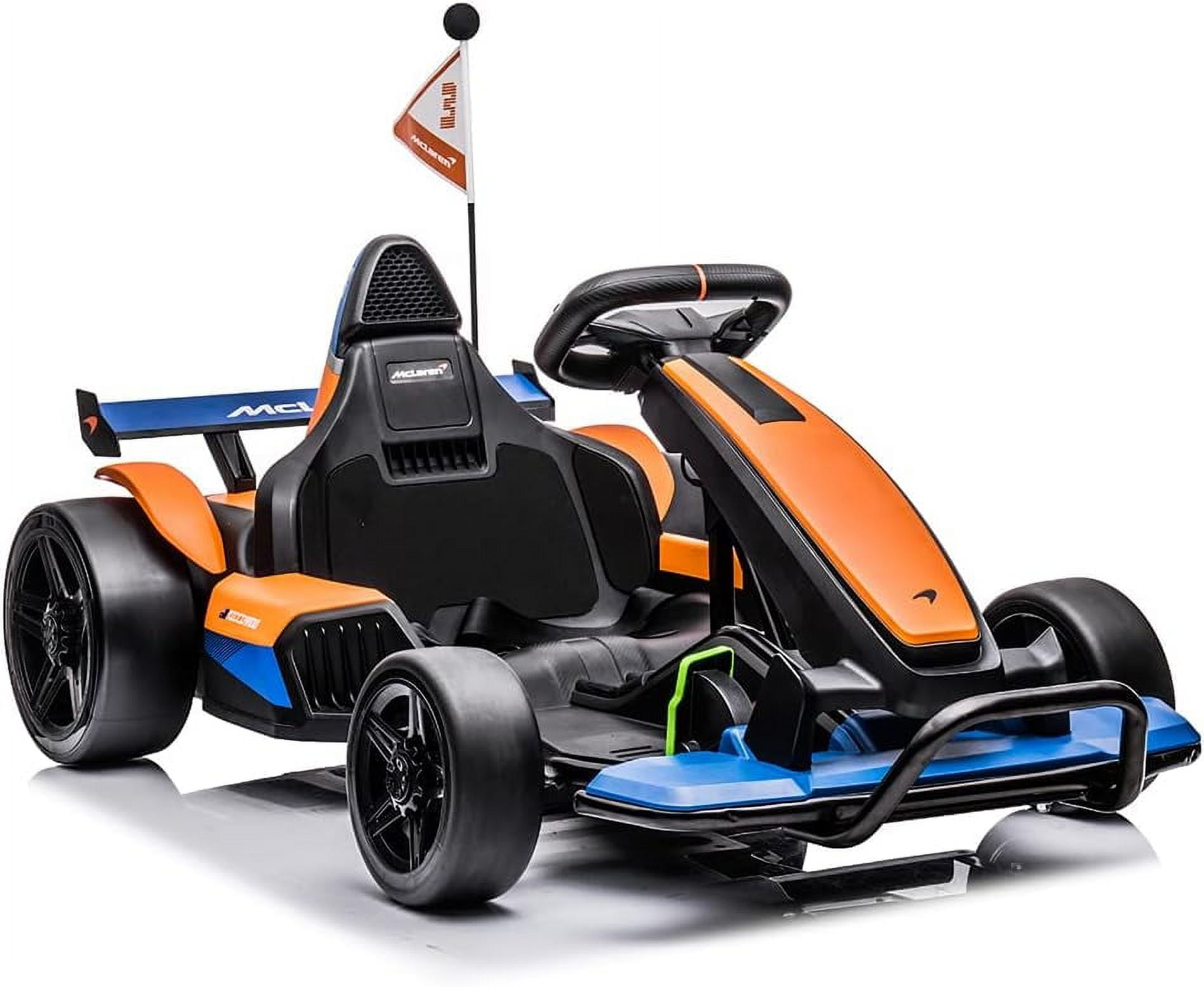 24V 8mph Mclaren Drift Go Kart Ride on, Battery Powered, 2 Speeds ...