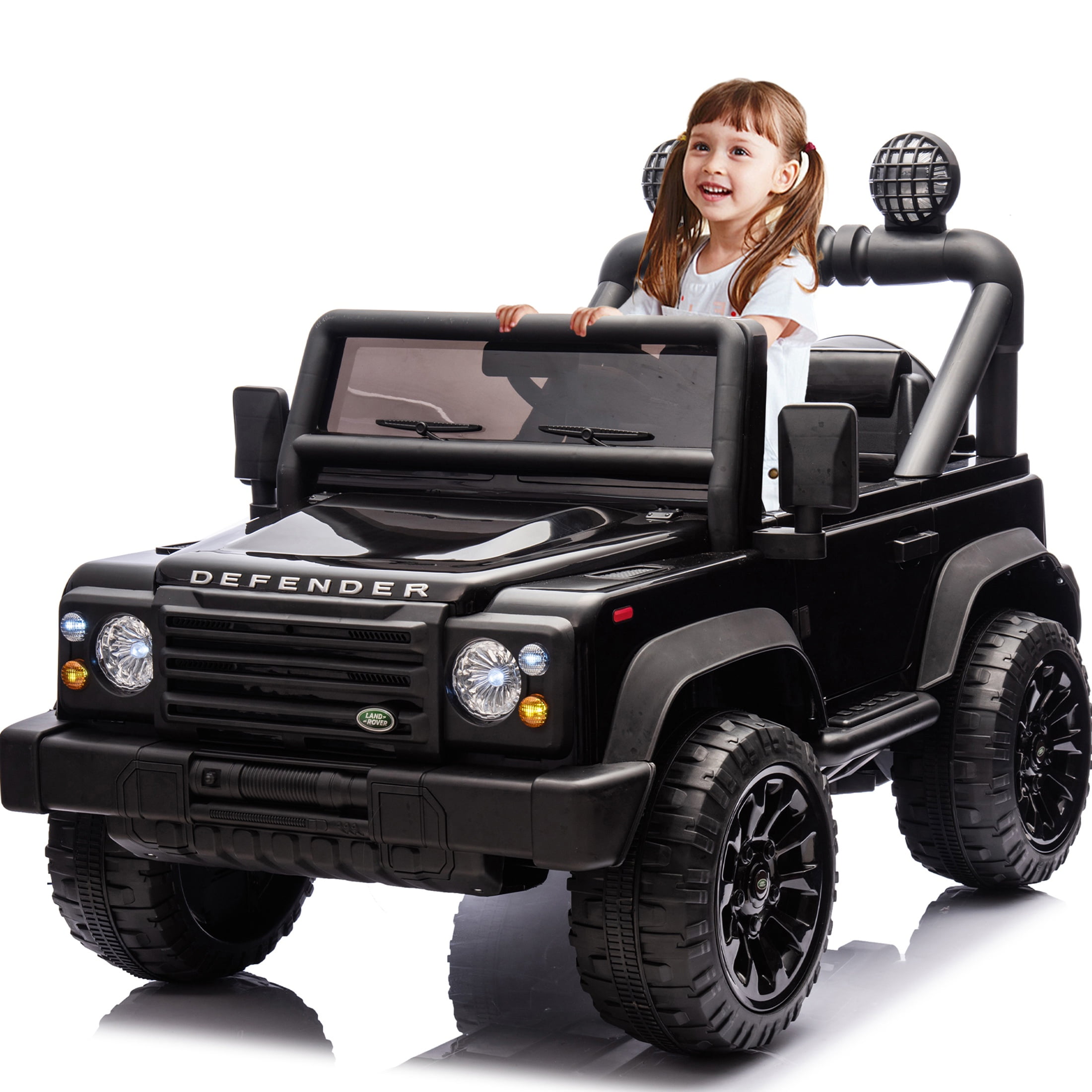 24v Kids Ride On Cars With Remote Control, Bluetooth, Music, Led Lights ...