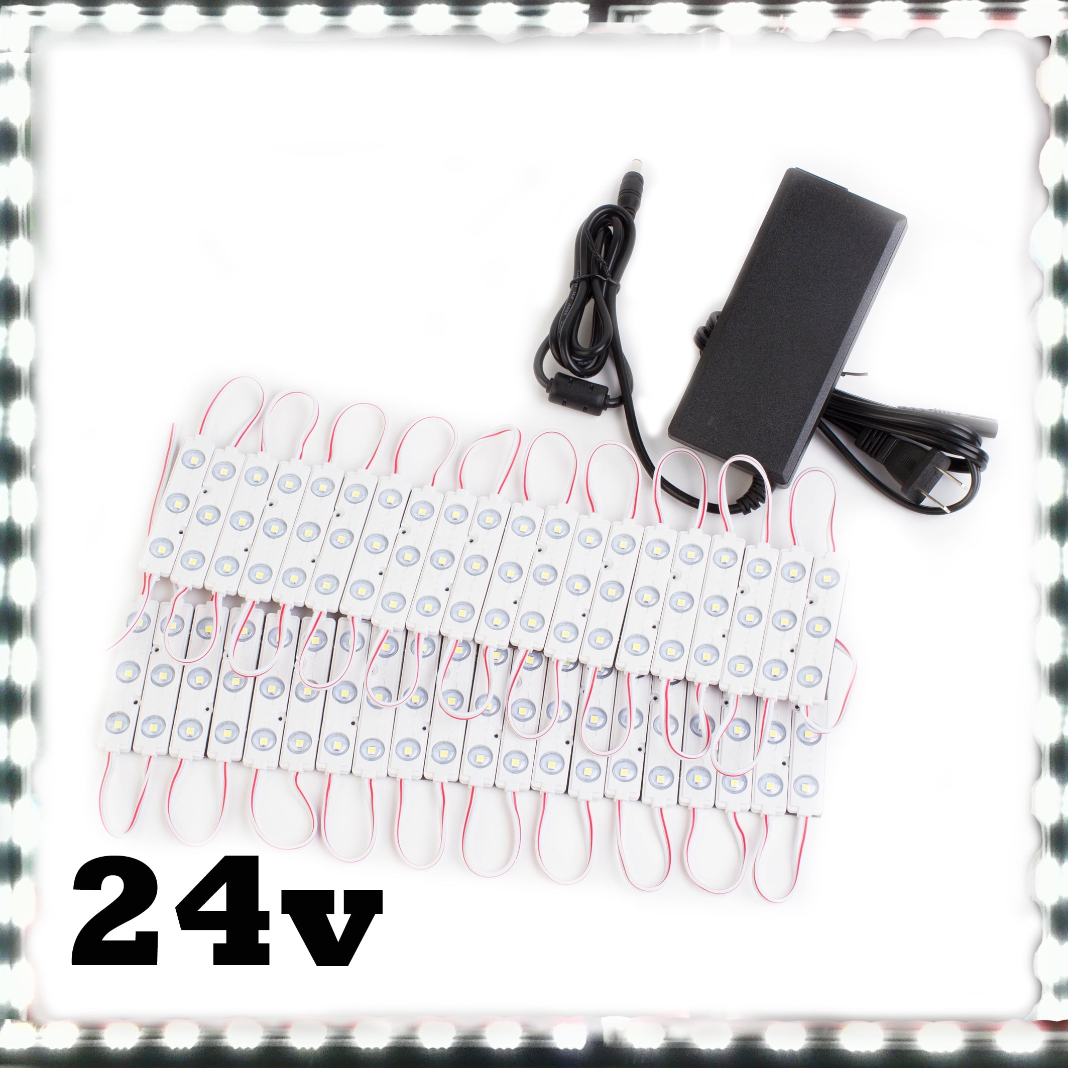 24v Super bright storefront LED light pure white Z3030 injection module ...