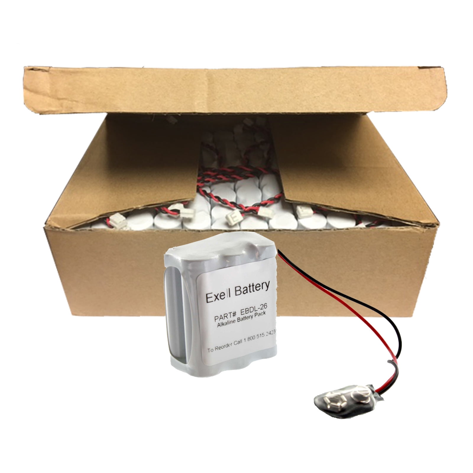 24x Door Lock 9V 6-Cell Battery Replacement Packs for Vingcard ...