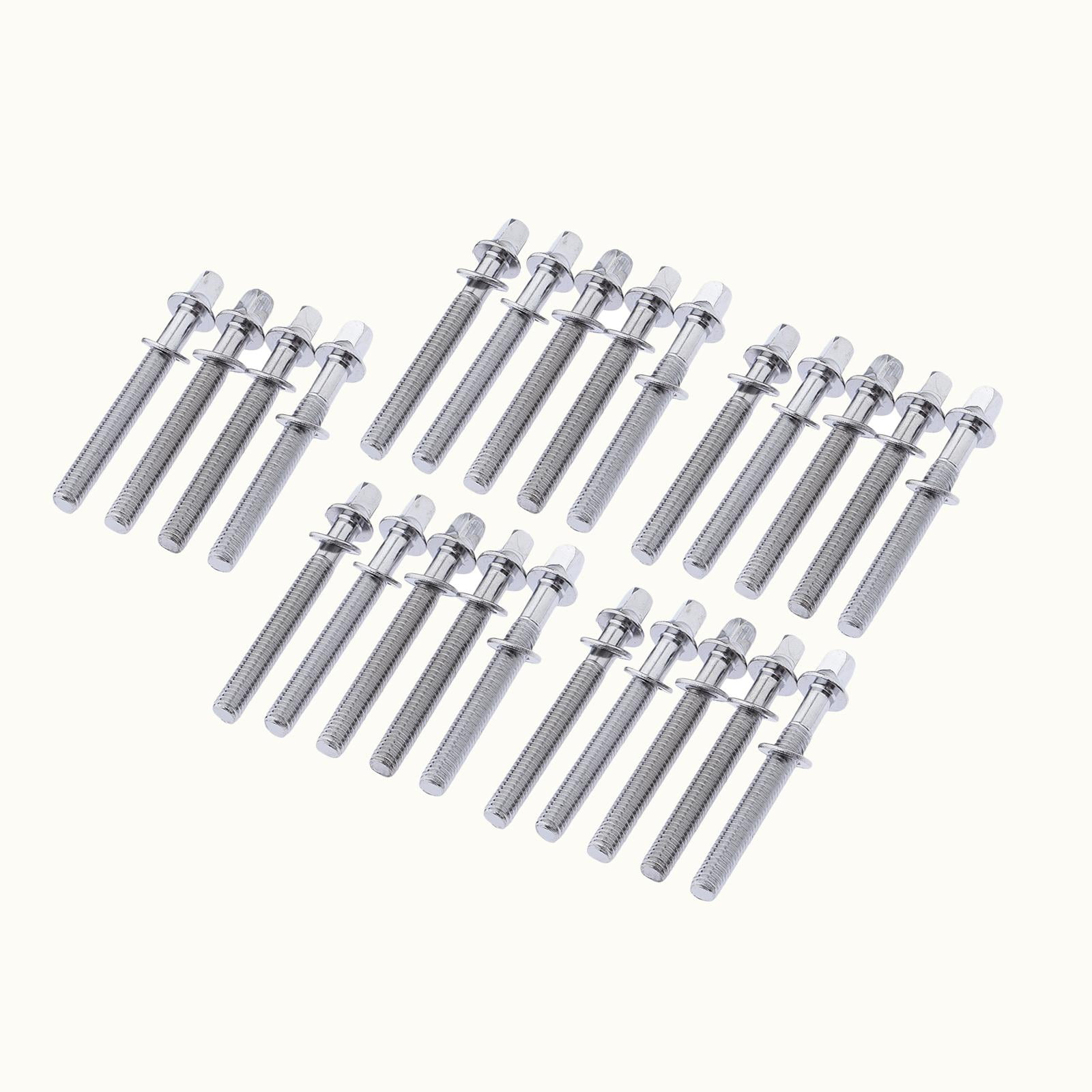 24x Drum Screws Drum Hardware Parts Accessory Iron Drum Tight Screw ...