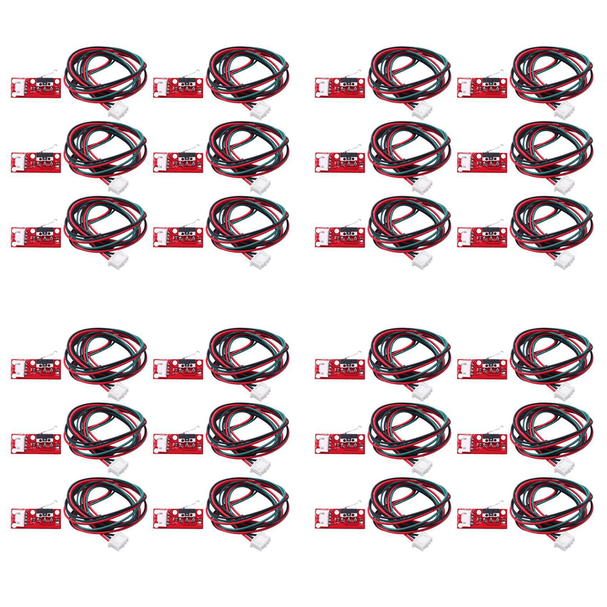 24x Mechanical Endstop Limit Switch Switch Module for 3D Printer Prusa ...