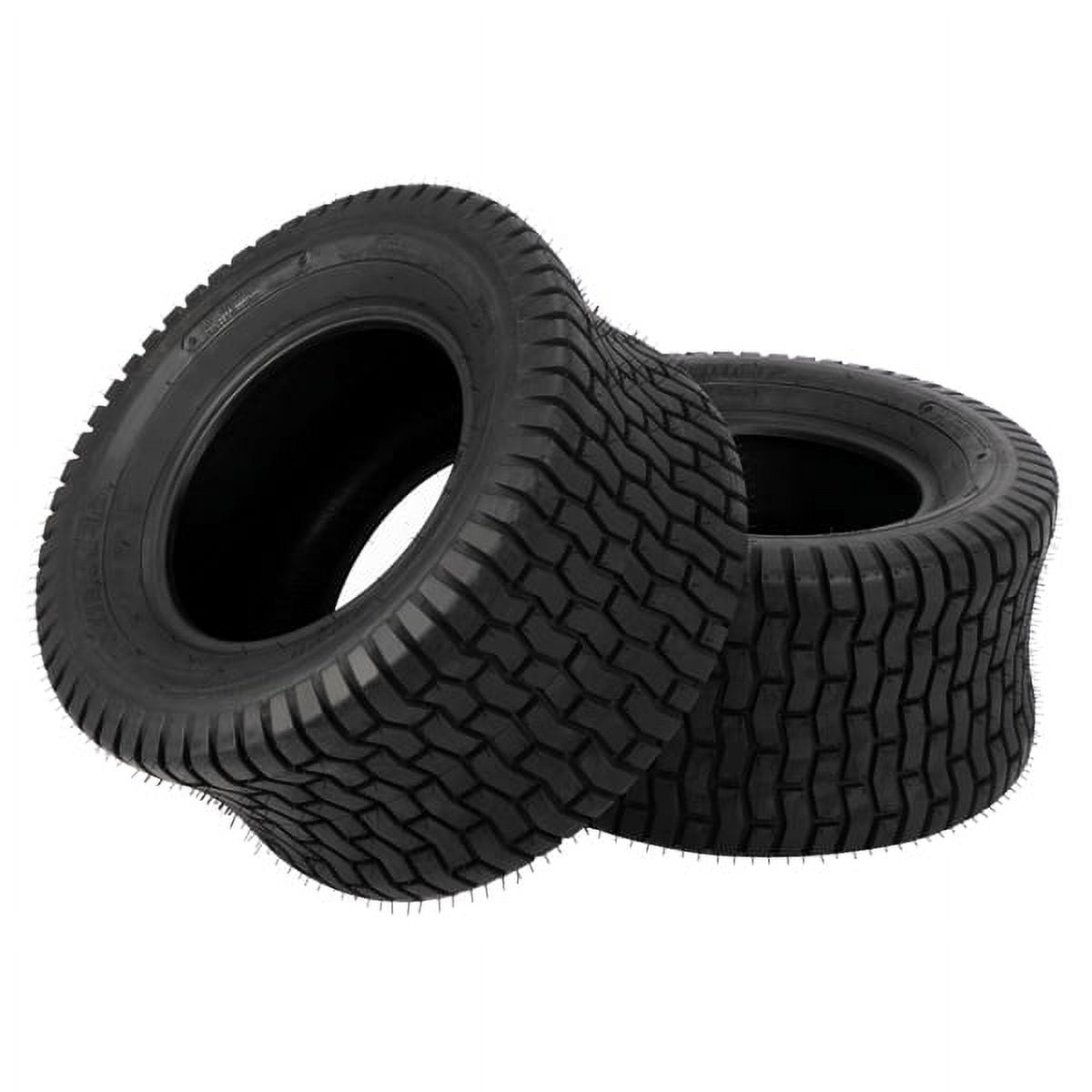 24x12.00-12 Turf Tires 6 Ply Lawn Garden Mower 24-12-12 LRD Turf Bias ...