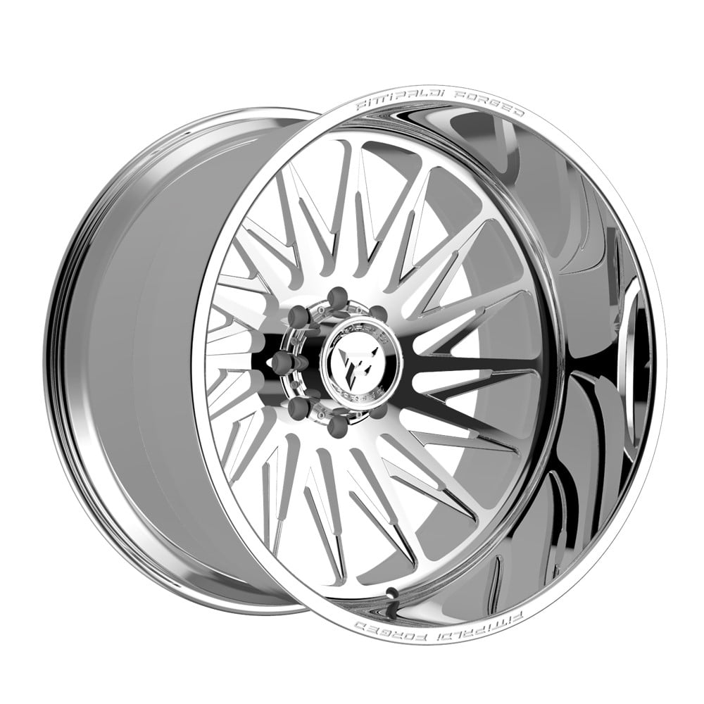 24x12 Fittipaldi FTF506P Polished FORGED RIGHT DIRECTIONAL Wheel 8x170 ...