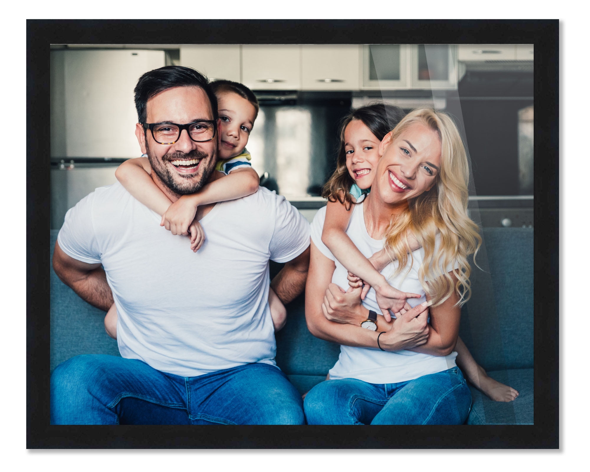 24x13 Frame Black Picture Frame - Complete Modern Photo Frame Includes ...