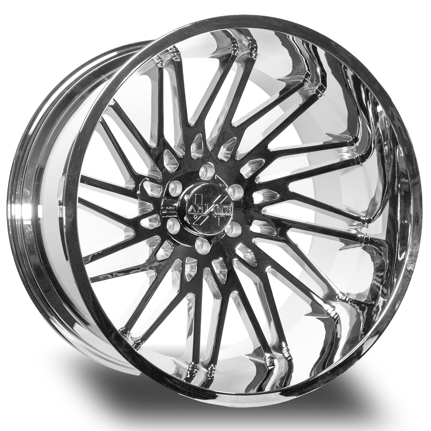 24x14 Chrome Wheel ARKON OFF-ROAD Apollo 6x135 -81 - Walmart.com