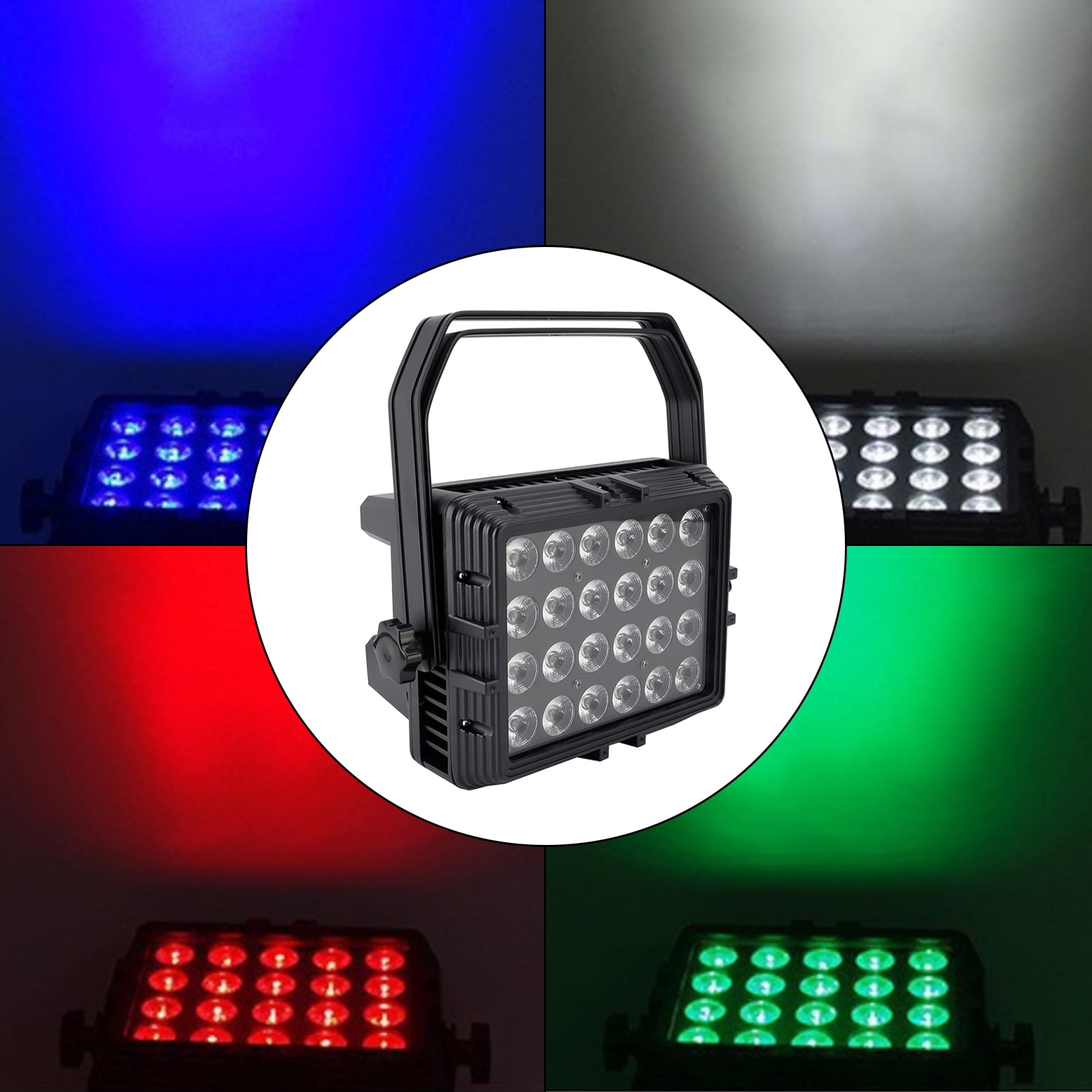 24x15W 6-in-1 200W LED Flood Par Light City Color Waterproof LED Stage ...