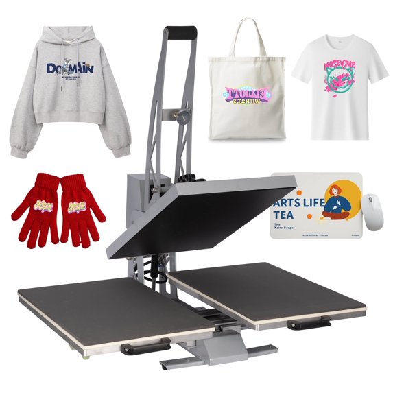 24x16 Inch Heat Press, Commercial Heat Press Machine for T-Shirts ...