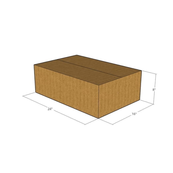 Medium Size 24x16x8 - 32 ECT Recycled Corrugated Boxes - New for Moving ...