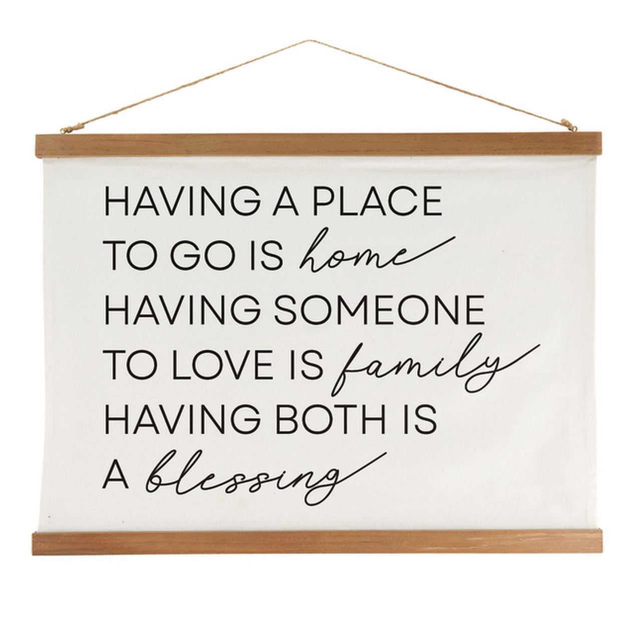 24x18 Framed Banner-Blessing (Other) - Walmart.com