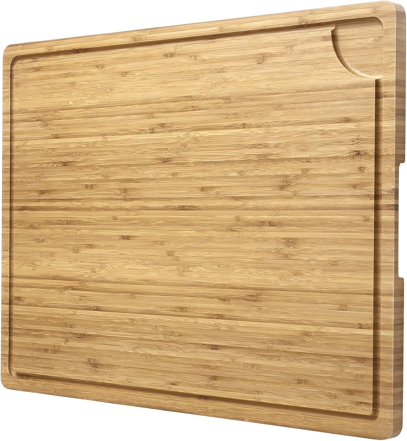 24x18 Inch Large Cutting Board for Kitchen, Wood Butcher Block Chopping ...