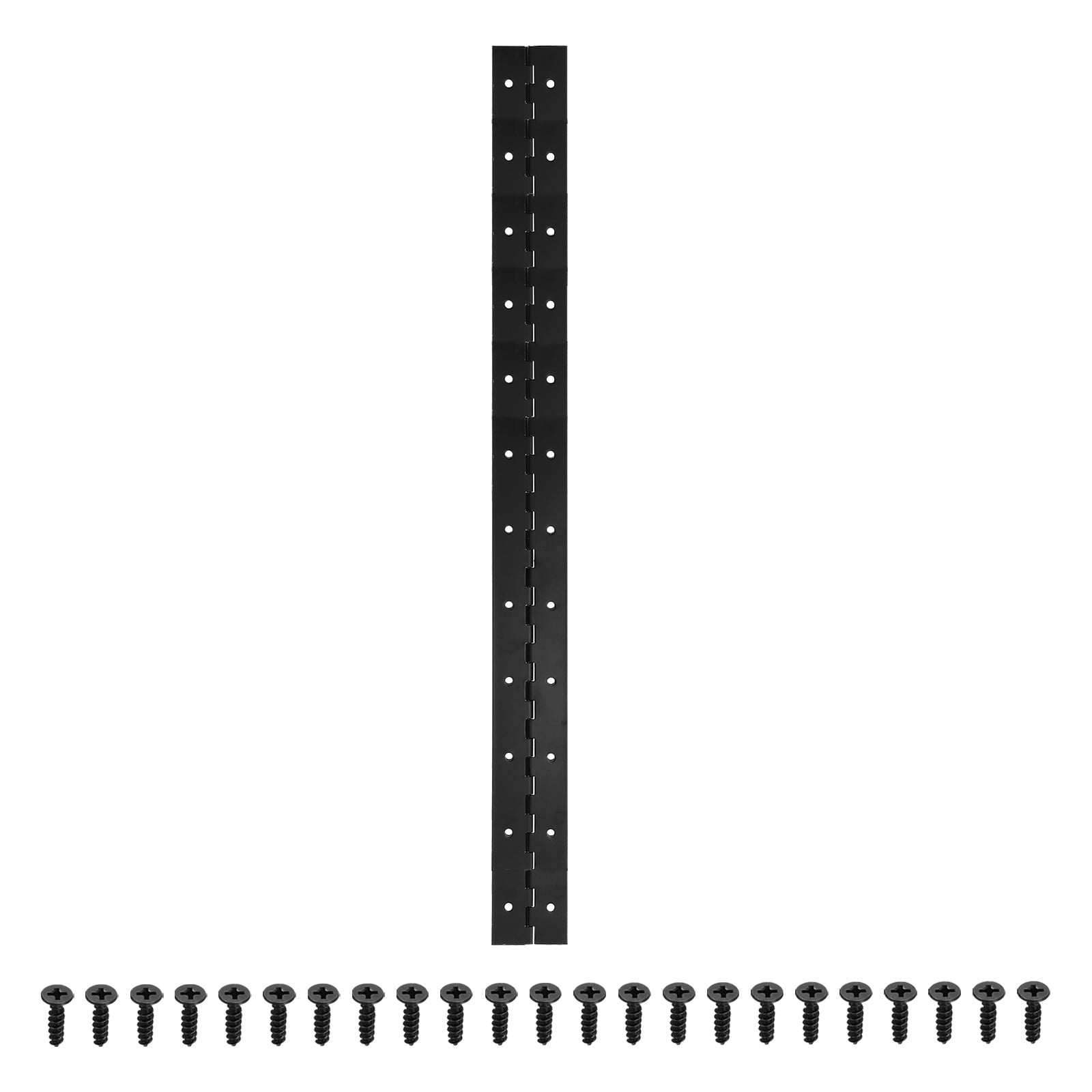 24x2 Inch Heavy Duty Piano Hinge, 1 Pack Continuous Hinge with Hole for ...