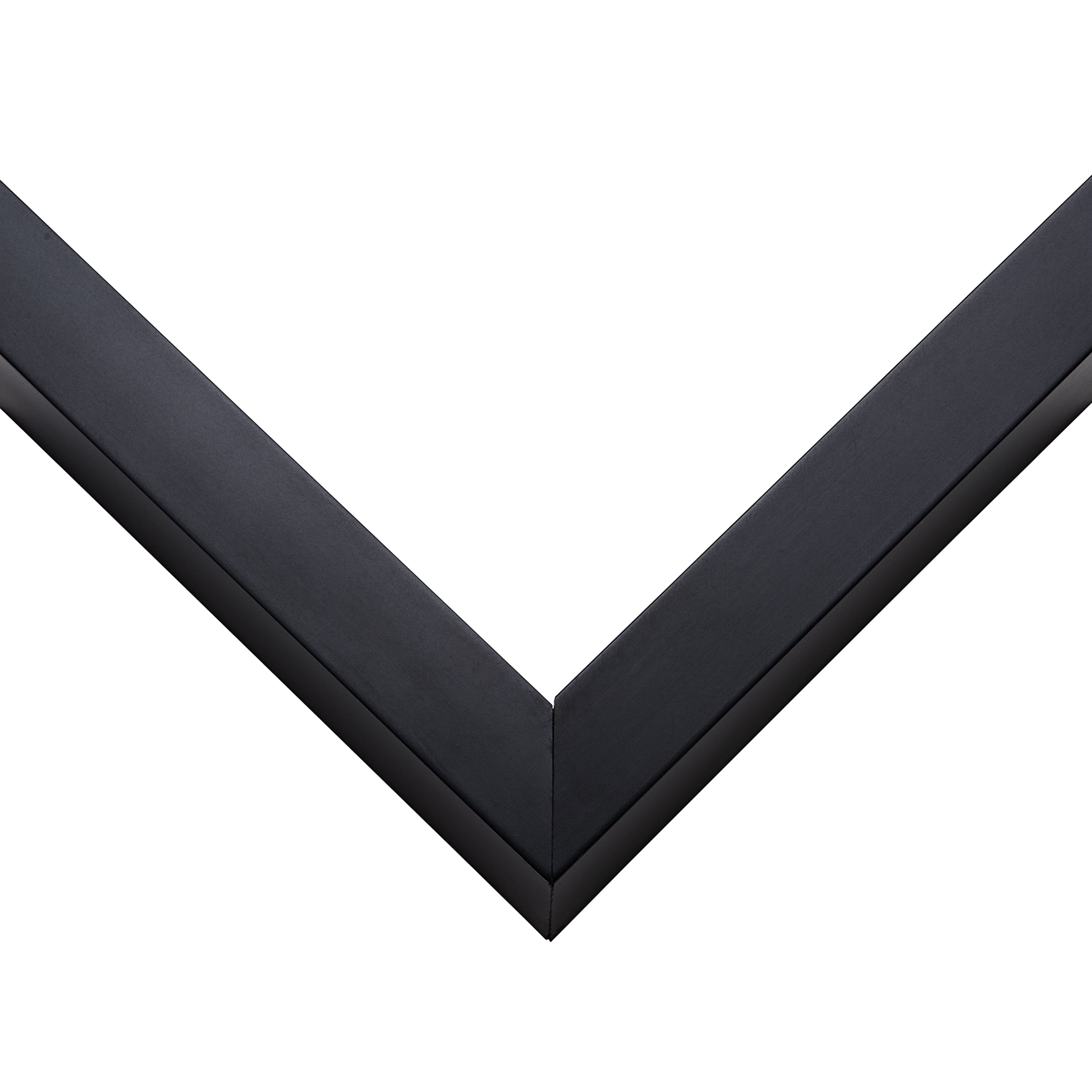 24x24 Shadow Box Frame Black | 2 inches Deep Real Wood Contemporary ...