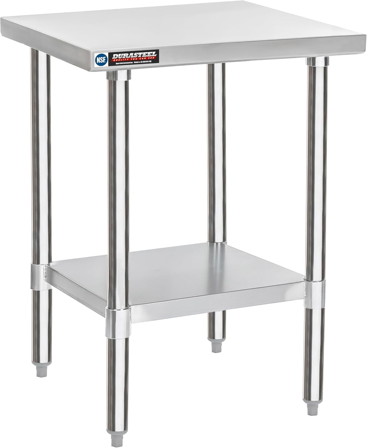 24x24 Stainless Steel Prep Table - NSF Commercial Outdoor Grill Table ...