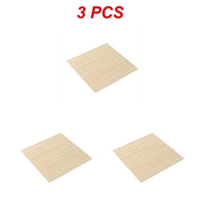 24x24cm Sushi Set Bamboo Rolling Mats Rice Paddles Tools kawaii sushi ...
