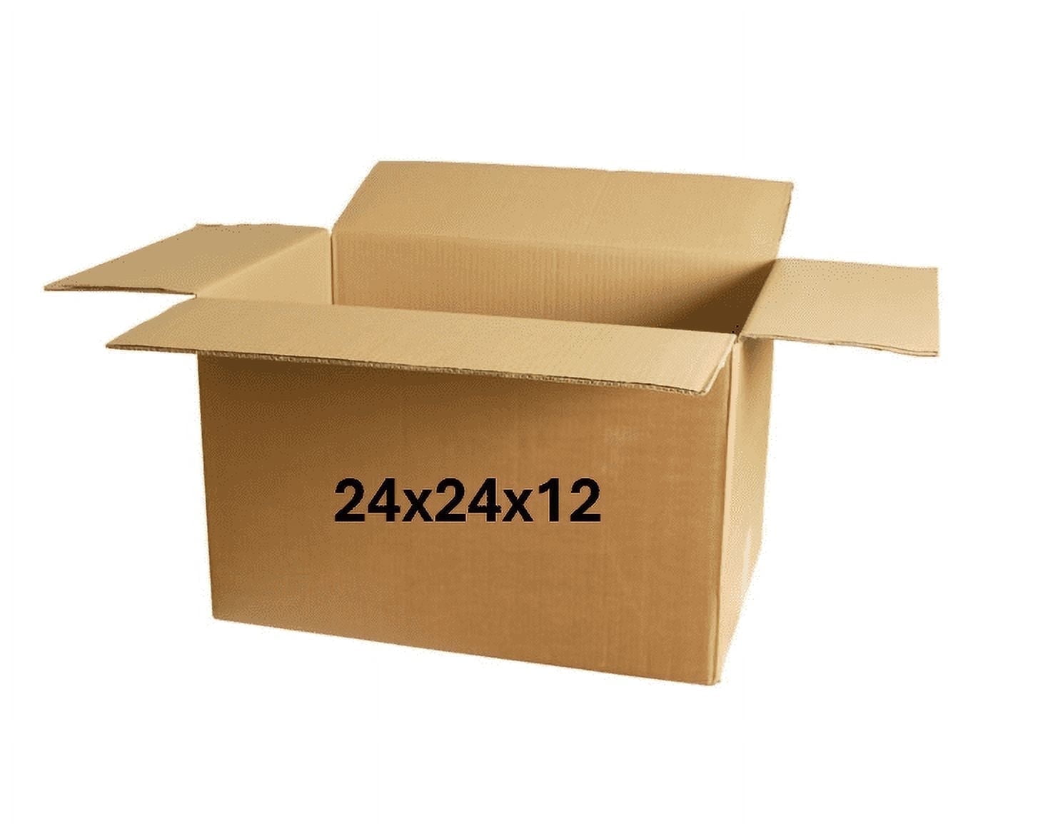 24x24x12 (200 lb strength) | SINGLE CARDBOARD BOX - Walmart.com